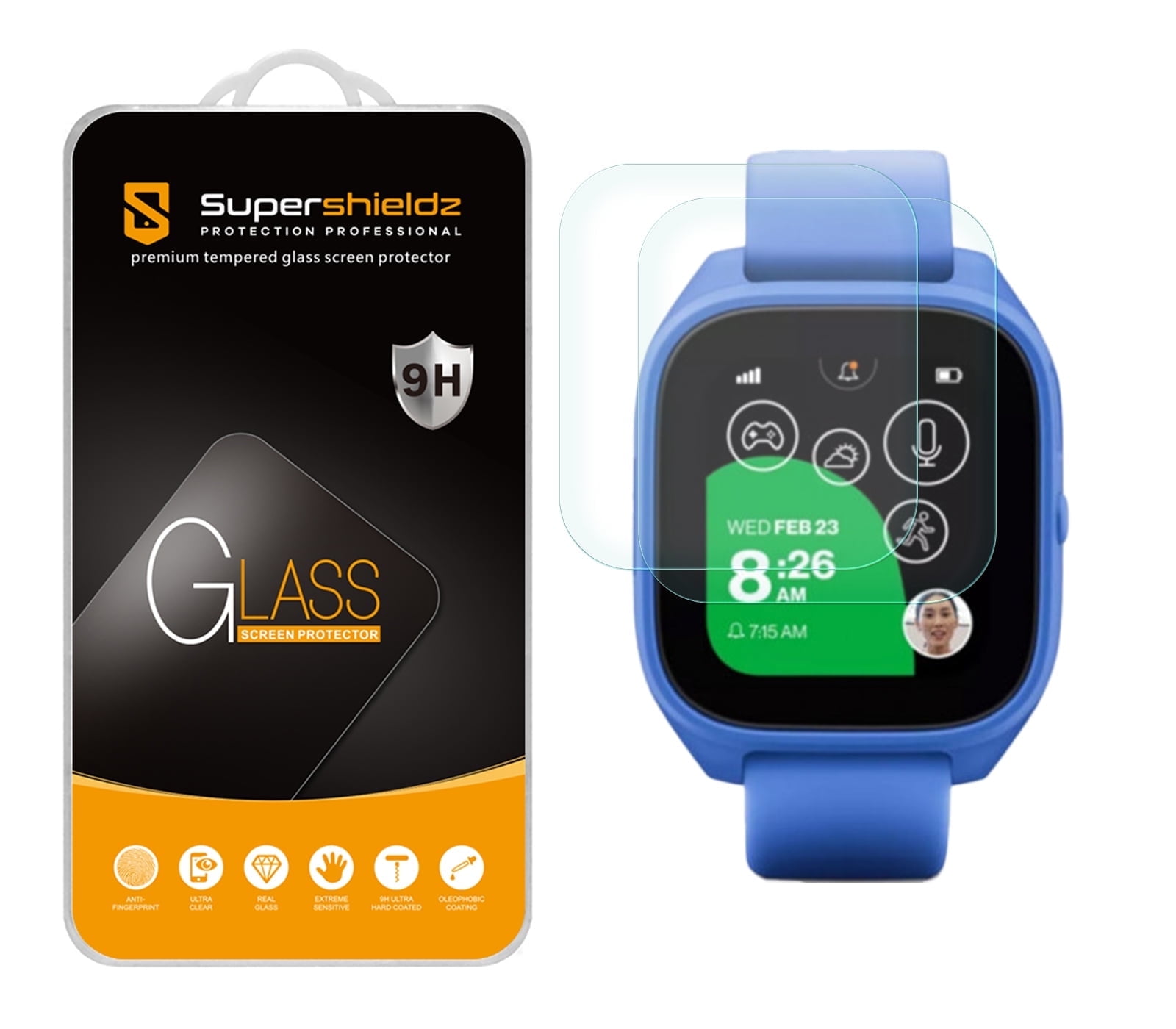 (2 Pack) Supershieldz Designed for Verizon (Gizmo Watch 3 Adventure ...