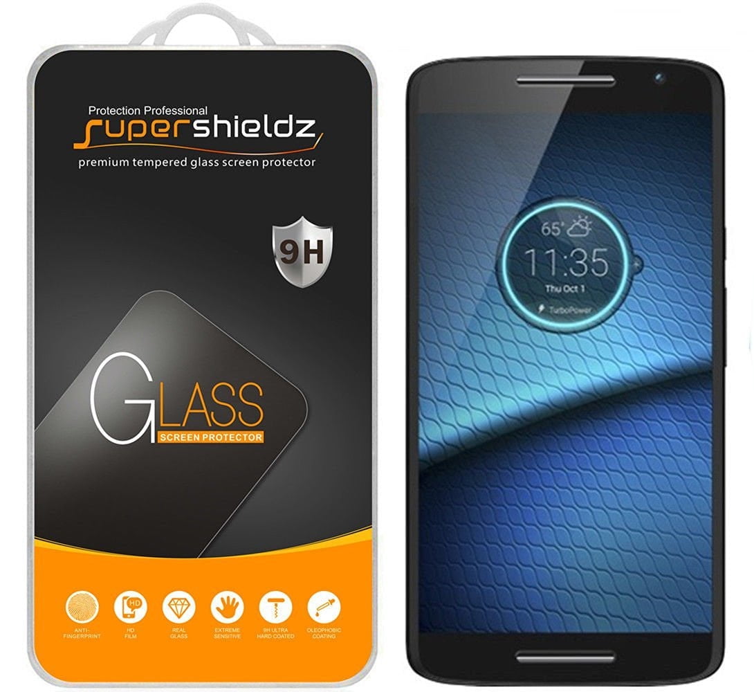 [2-Pack] Supershieldz for Motorola Droid Maxx 2 Tempered Glass Screen ...