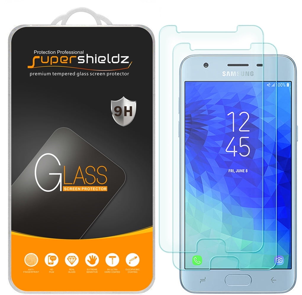 [2-Pack] Supershieldz for Samsung Galaxy J3 Orbit Tempered Glass Screen ...
