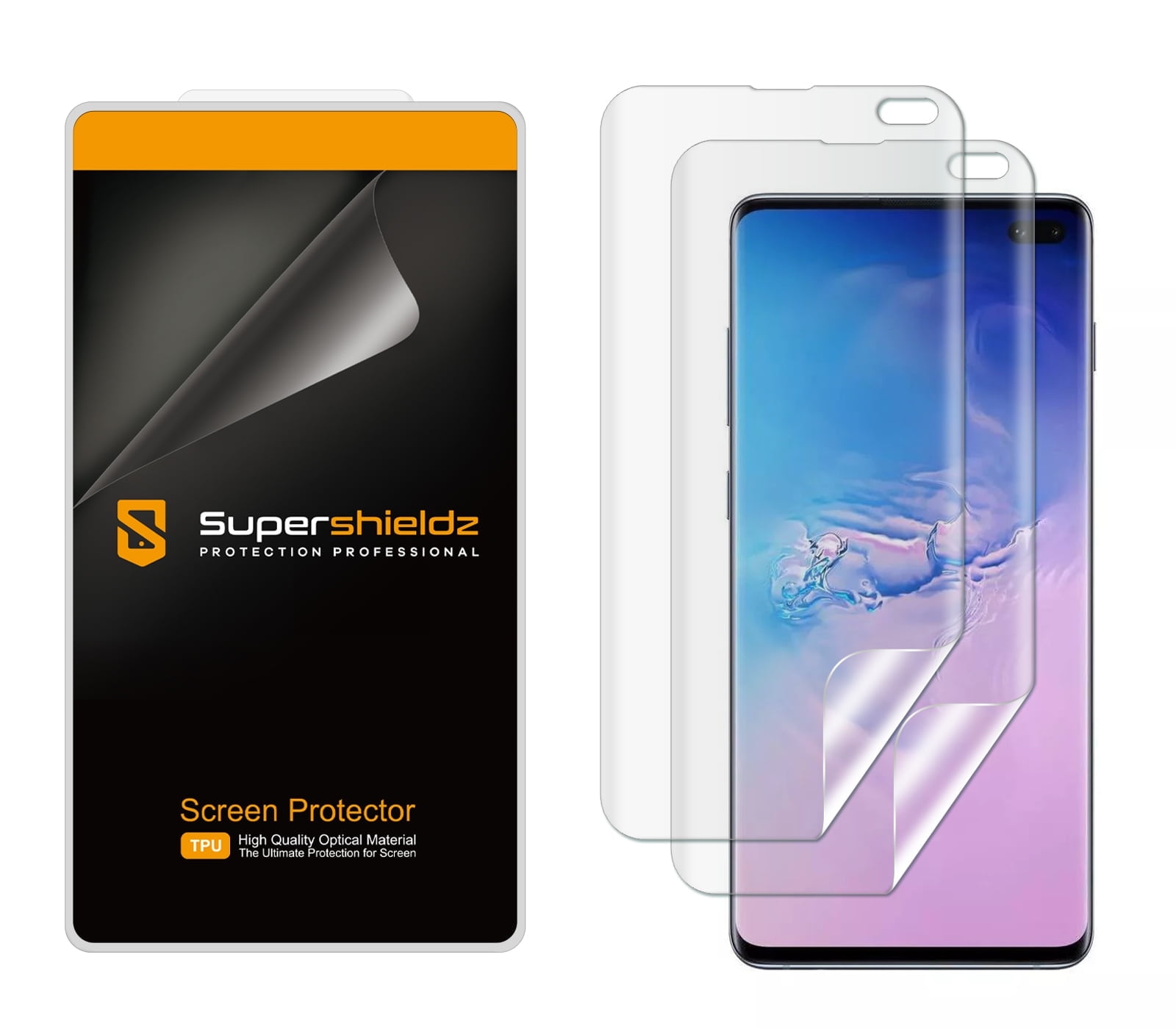 Supershieldz 2-Pack Full Screen Coverage Protector for Samsung Galaxy ...