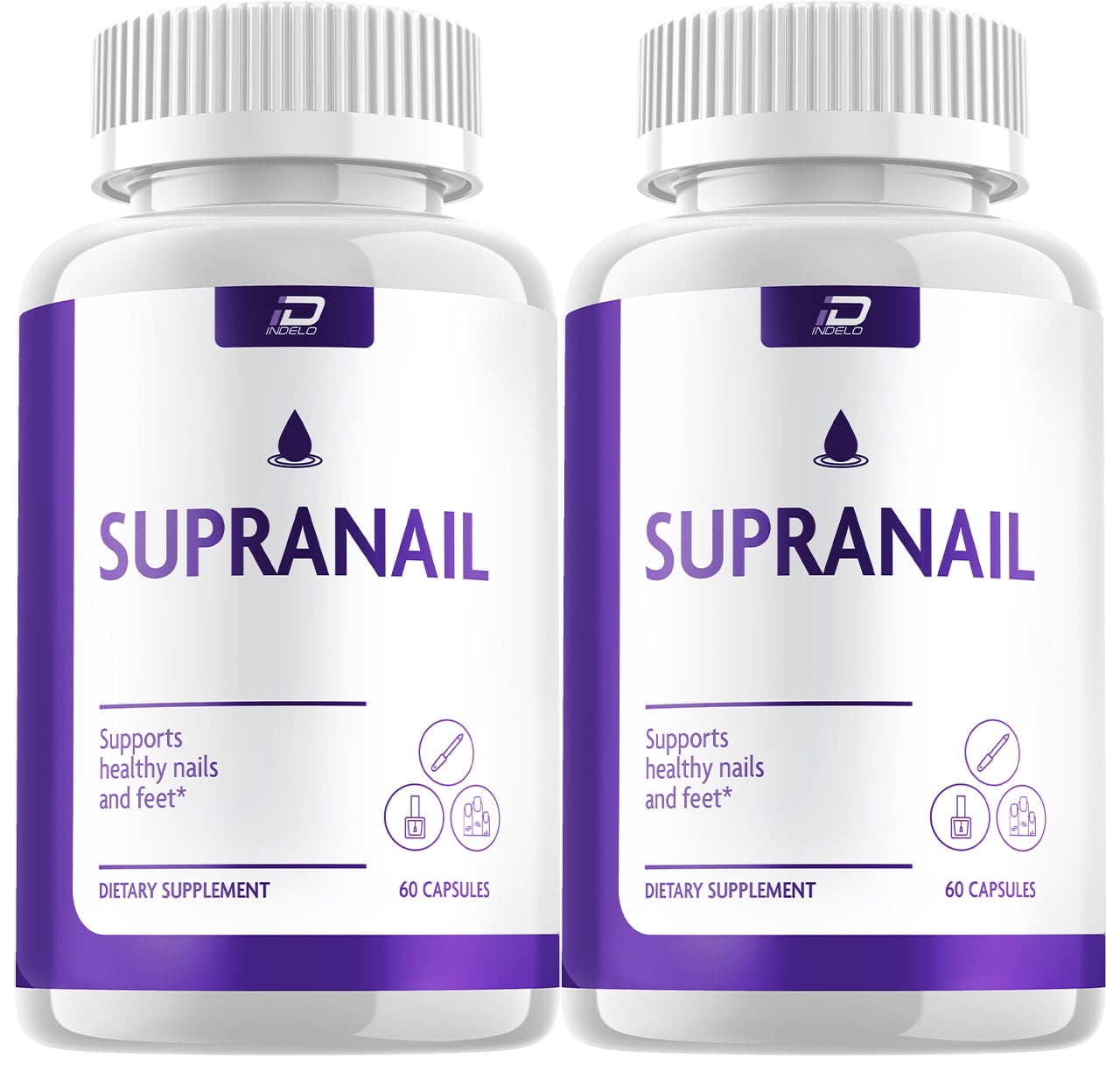 (2 Pack) Supranail Capsules for Women and Men - Official Supra Nail ...