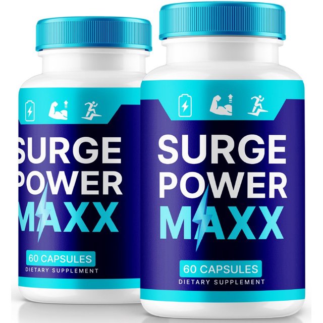 (2 Pack) Surge Power Maxx Pills, Official SuperPower Max Me Capsules To ...