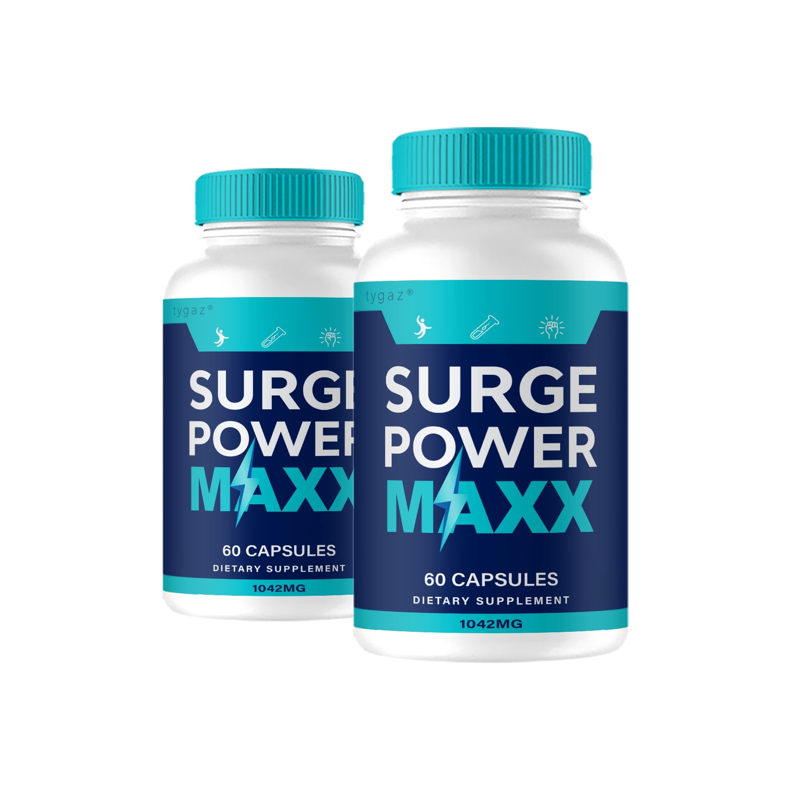 (2 Pack) Surge Power Maxx - SurgePowerMaxx Pills For Men - Walmart.com