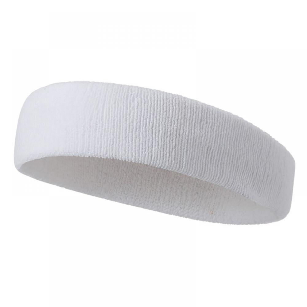 2 Pack Sweatbands Sports Headband for Men & Women, Moisture Wicking ...