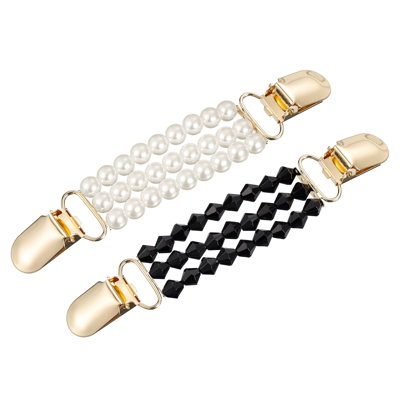 2 Pack Sweater Clips Cardigan Collar Clips Dress Clips Back Cinch Clips ...