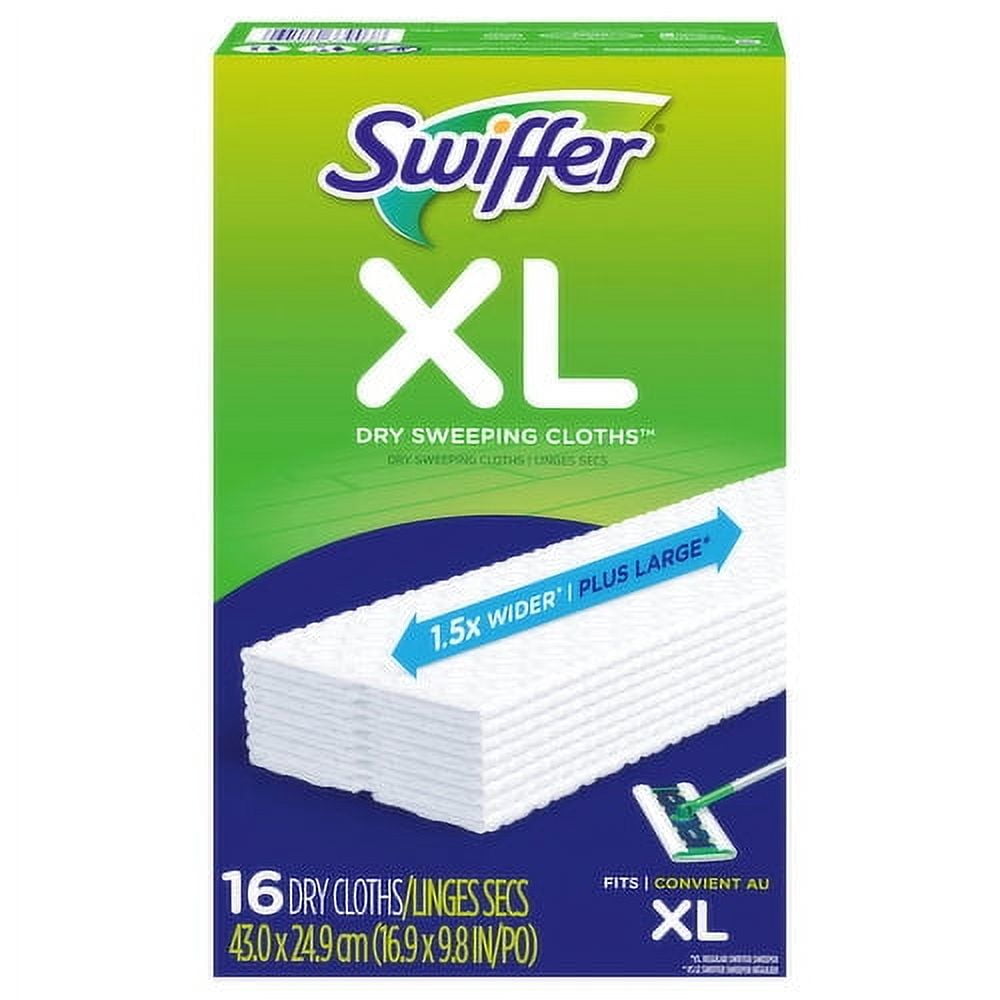 2 Pack - Swiffer Xl Dry Cloths 16ct Package May Vary - Walmart.com