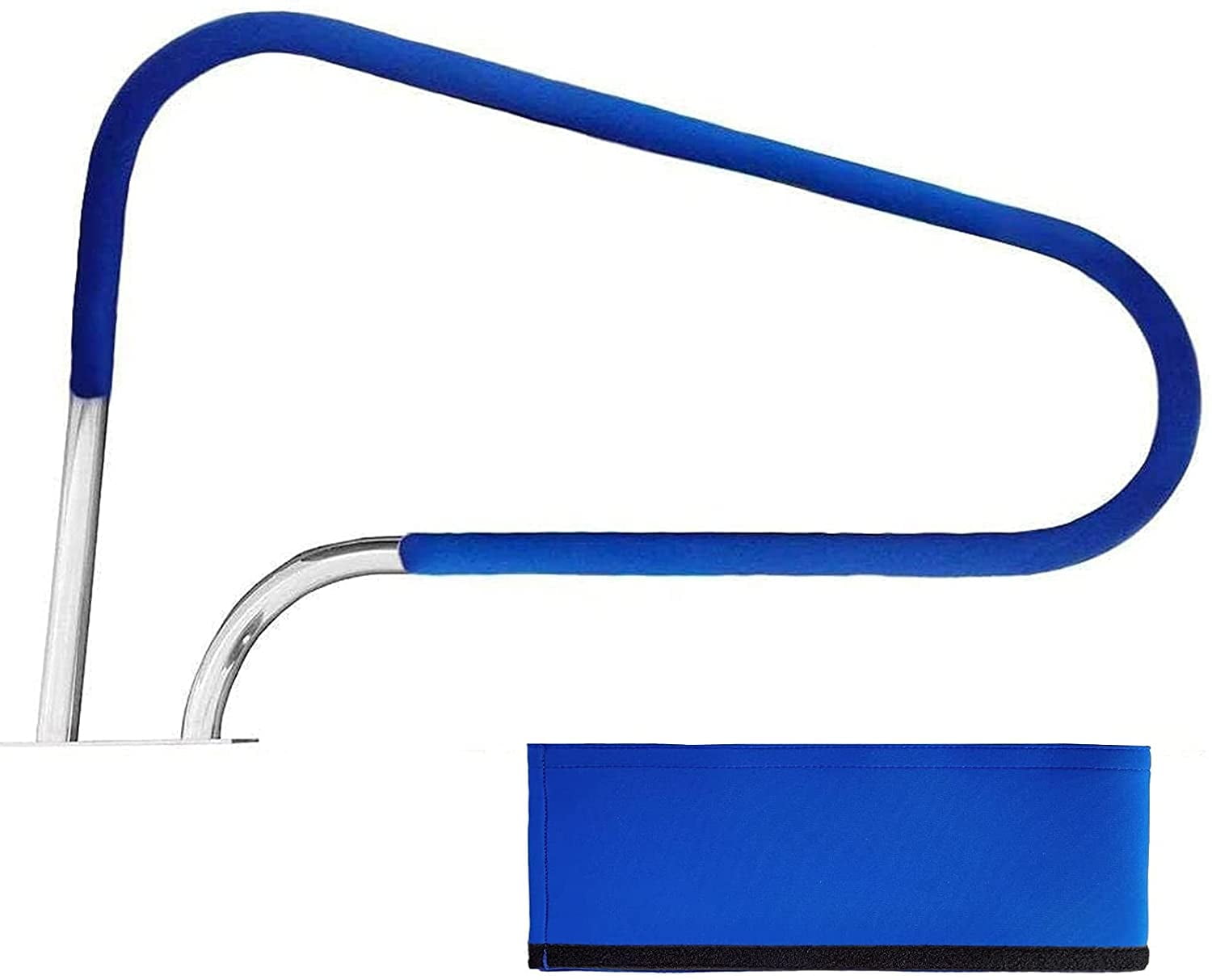 2 Pack Swimming Pool Hand Rail Cover, 1.9 Inches Diameter Pool Rail ...