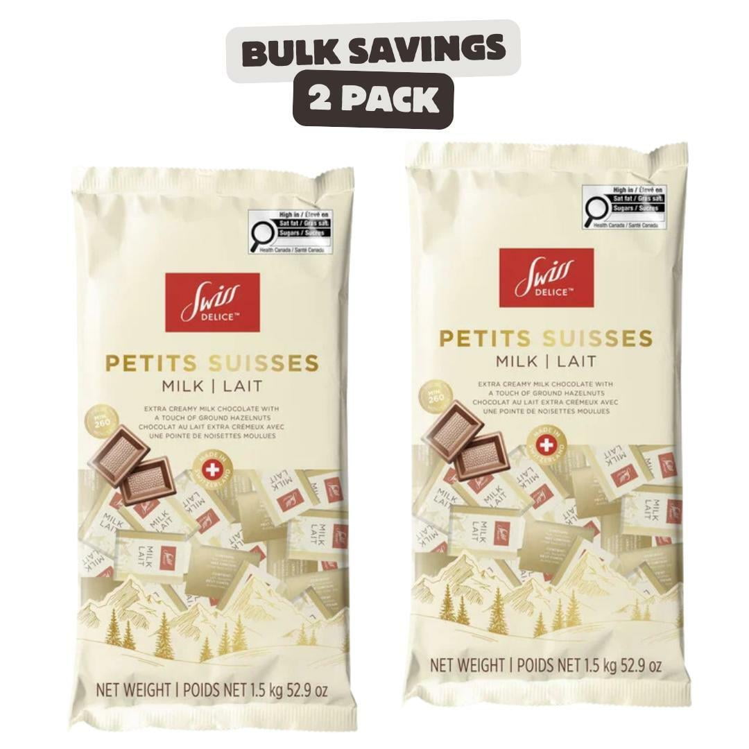 2 Pack Swiss Delice Petits Suisses Extra Creamy Milk Chocolate ...
