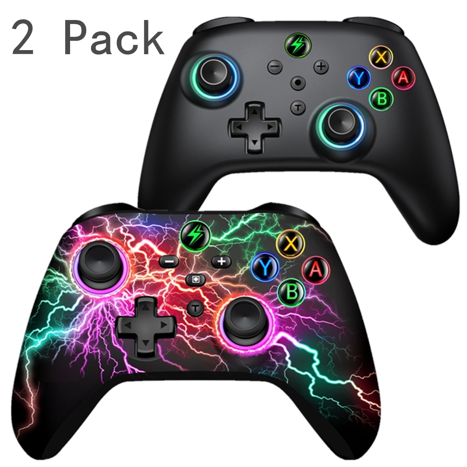 2 Pack Switch Controller for Nintendo Switch/OLED/Lite,Beboncool ...