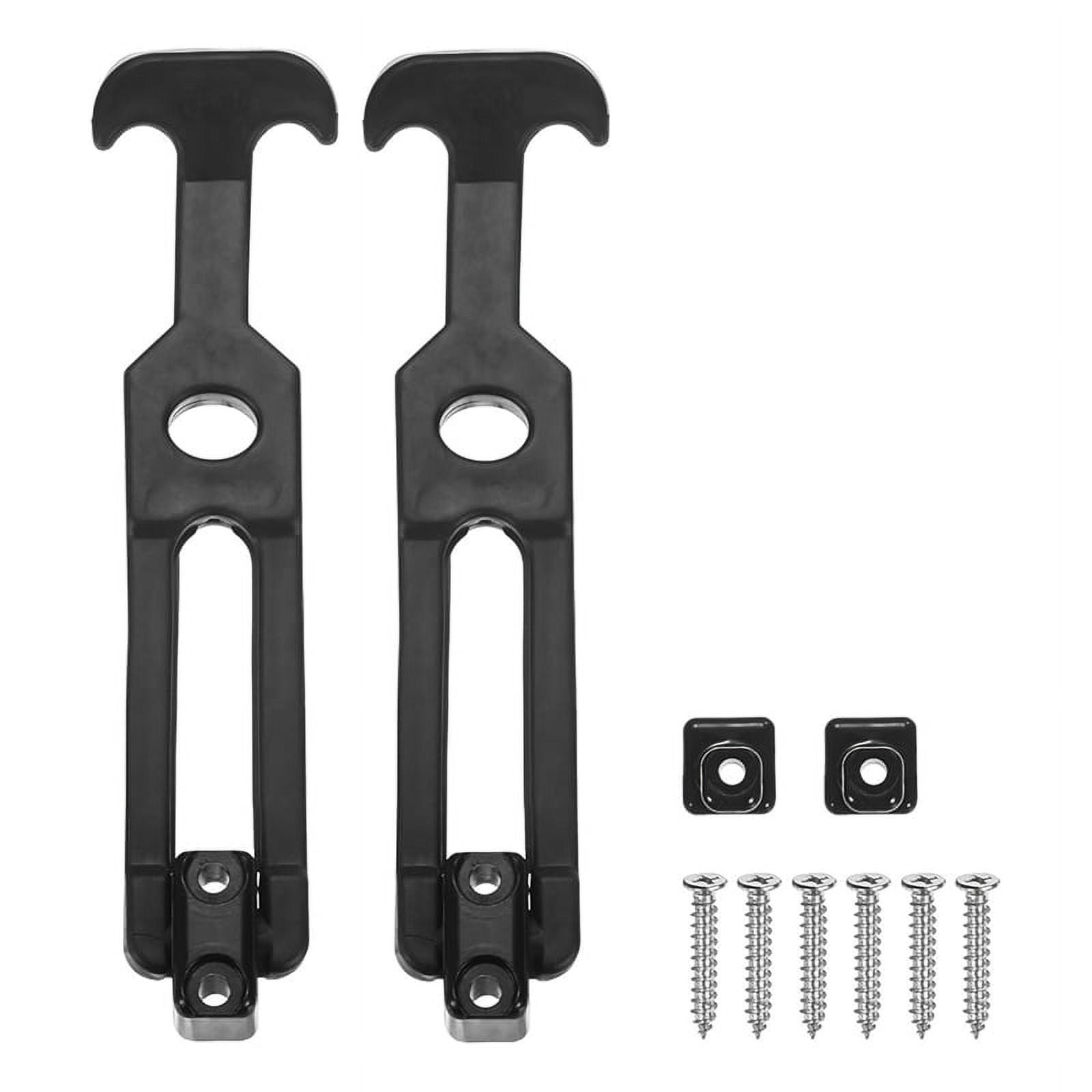 2-Pack T-Handle Rubber Flexible Draw Latches,5.9 Inch Flexible Draw ...
