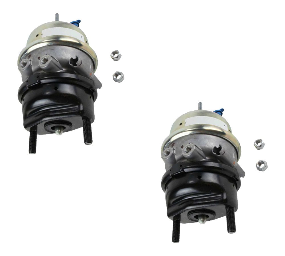 2 Pack T18/24 DD Disc Spring Brake Chamber - 3/8"-18 NPTF Ports 2.25 ...