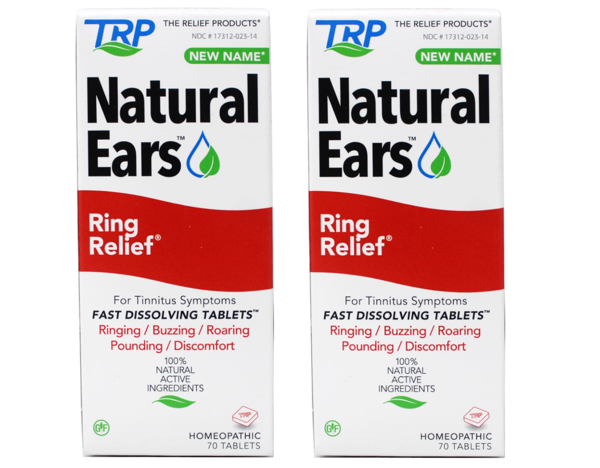 2 Pack - TRP Natural Ears Ring Relief for Tinnitus Symptoms, Fast ...