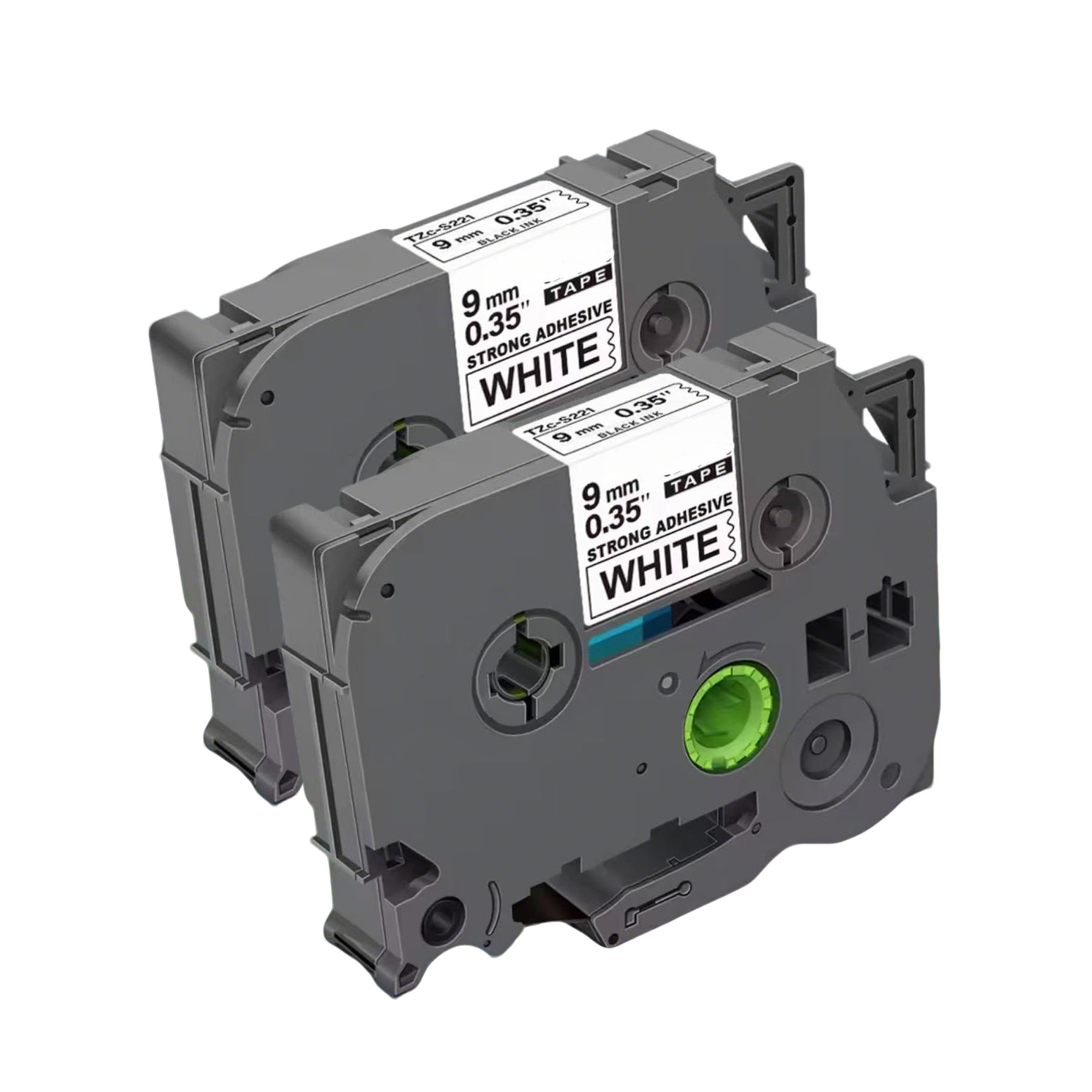 2 Pack TZE Refills Compatible with Brother TZe Replacement Tape– Laminated TZ Tape, Compatible ...