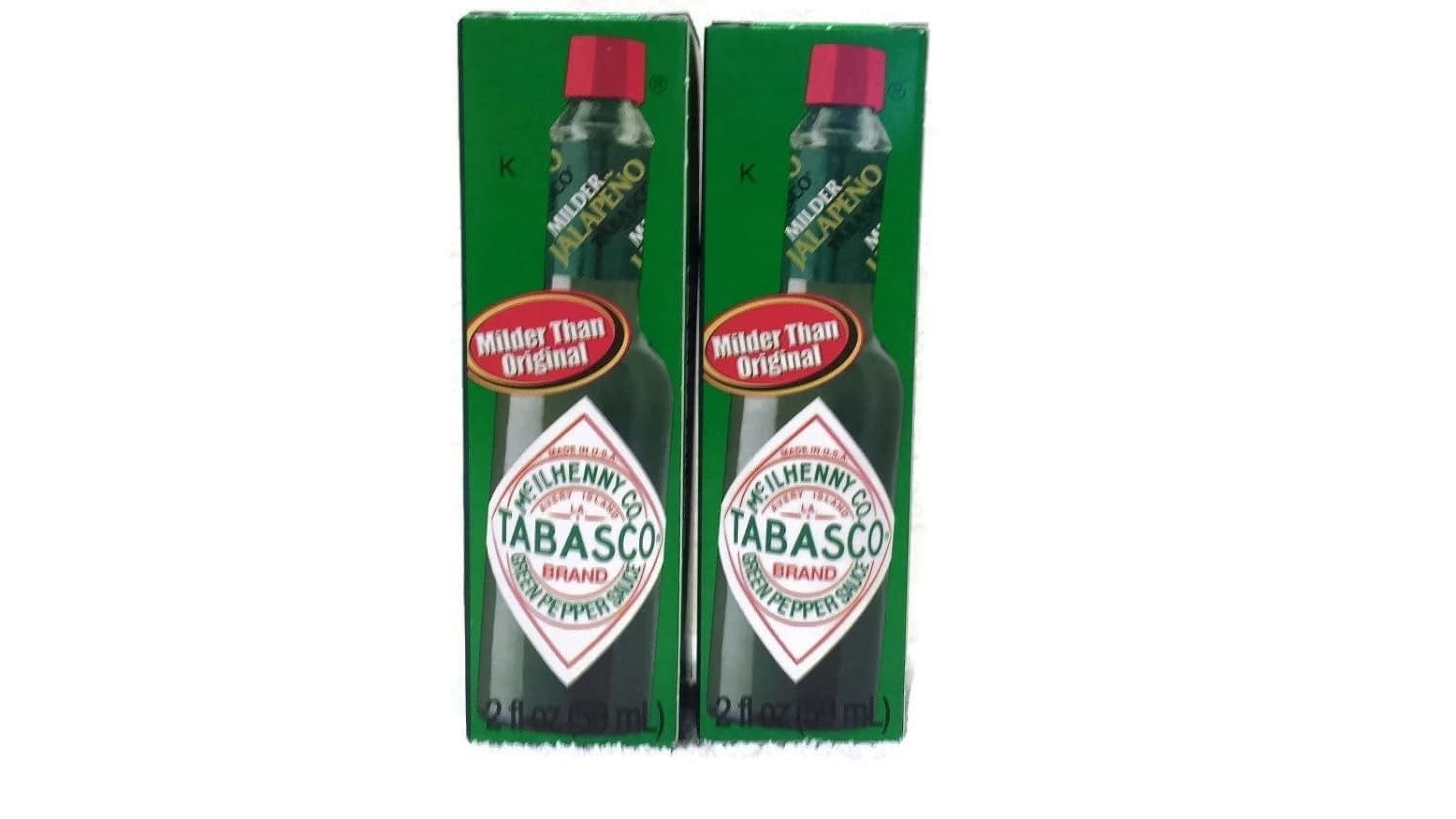 ( 2 Pack ) Tabasco Green Jalapeño Pepper Sauce 2 Fl. Oz. Box - Walmart.com