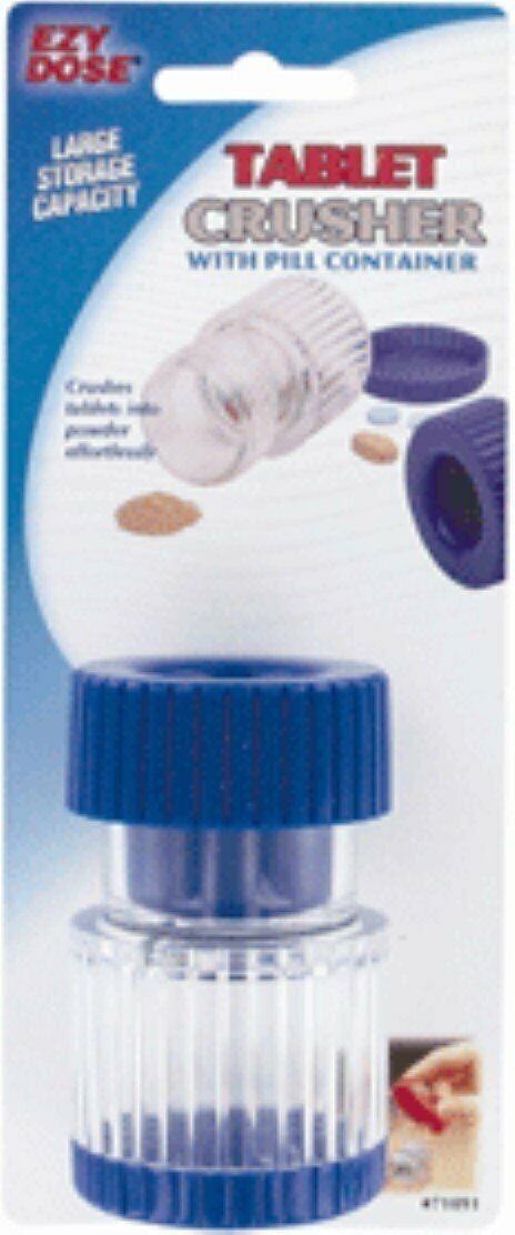 2 Pack - Tablet Crusher with Pill Container 1 ea - Walmart.com