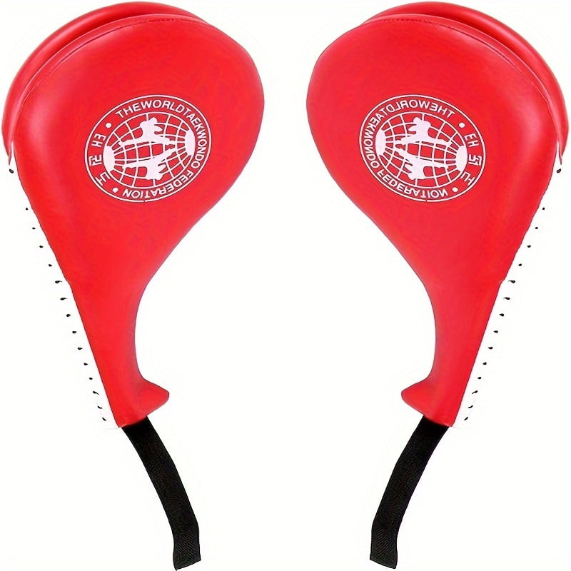 2 Pack Taekwondo Kick Pads, Double Strike Boxing Pads, Striking Karate ...