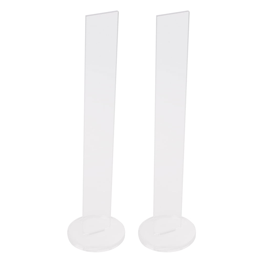 2 Pack Adhesive Tape Rod Holders for Office Display Rack, Strong Stick ...
