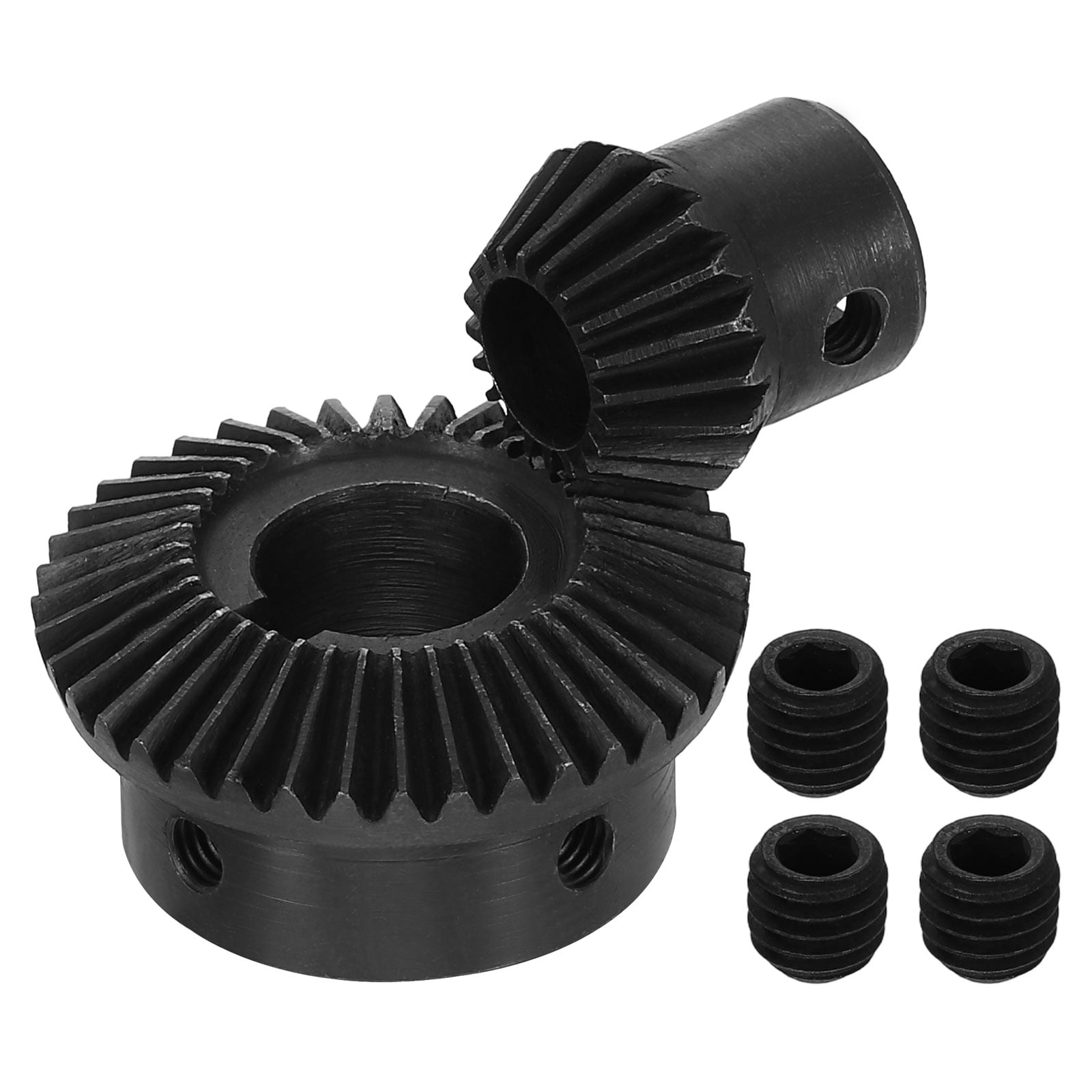 2 Pack Tapered Bevel Gears Set, 1 Mod 1:2 (20T/40T) Harden Steel ...