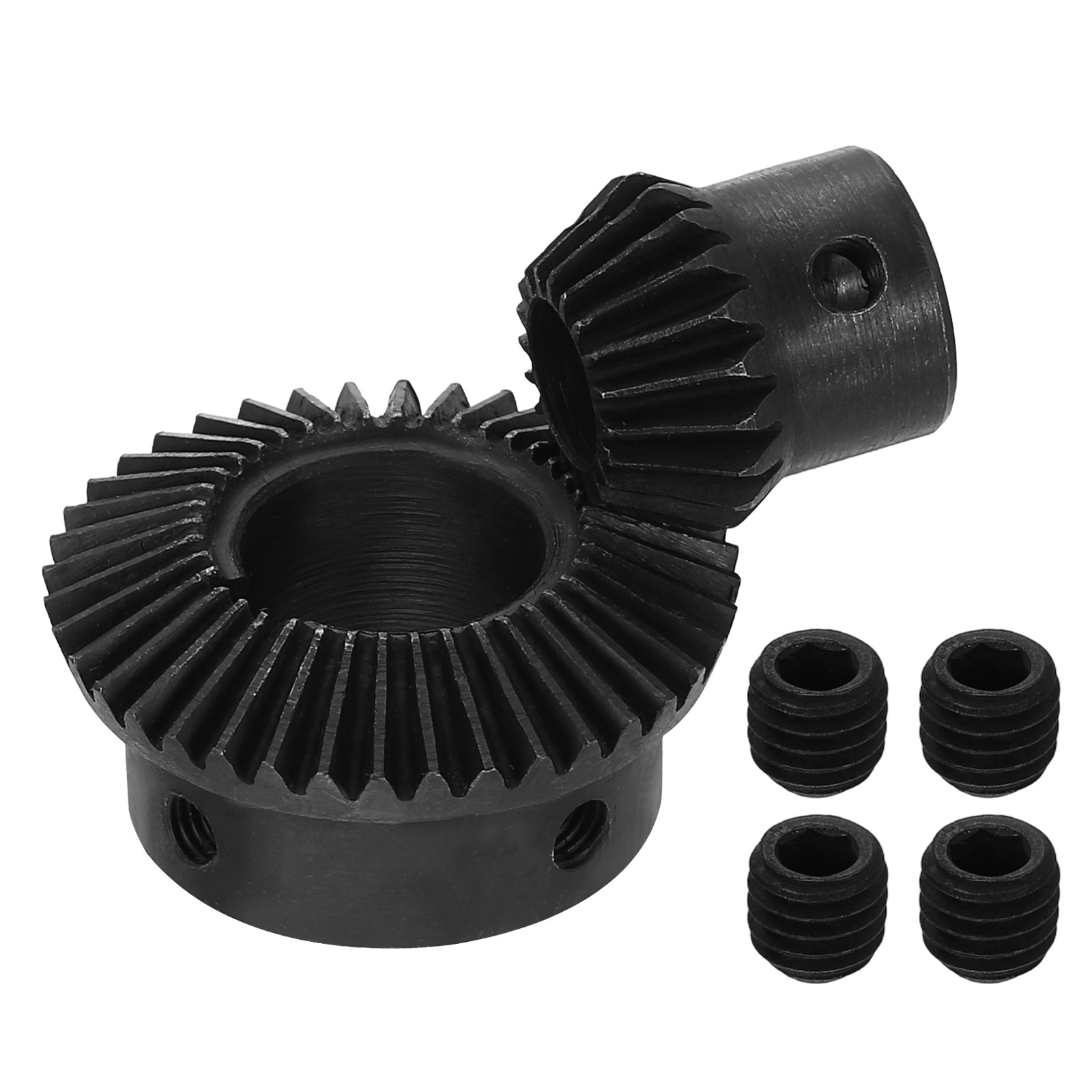 2 Pack Tapered Bevel Gears Set, 1 Mod 1:2 (20T/40T) Harden Steel ...