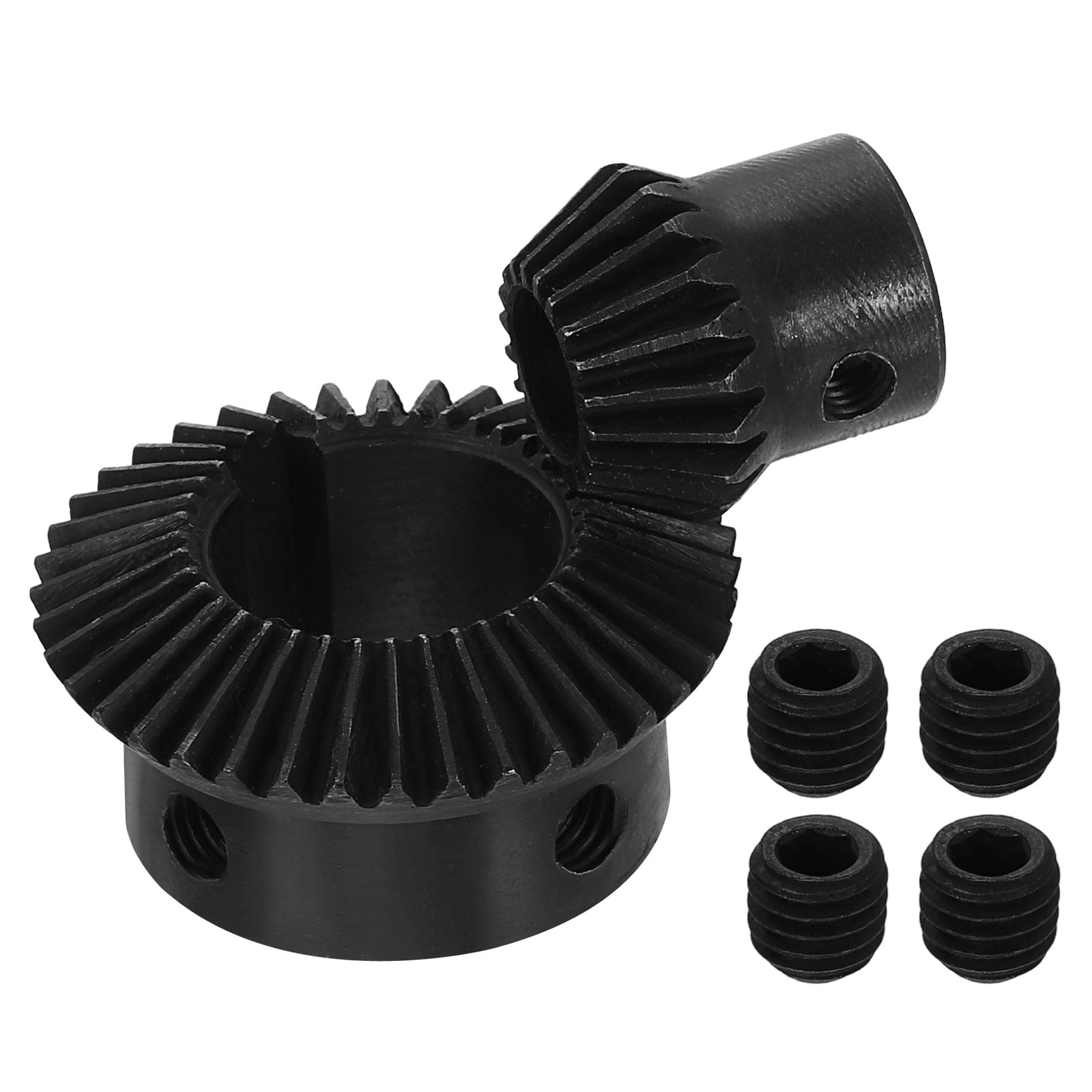 2 Pack Tapered Bevel Gears Set, 1 Mod 1:2 (20T/40T) Harden Steel ...