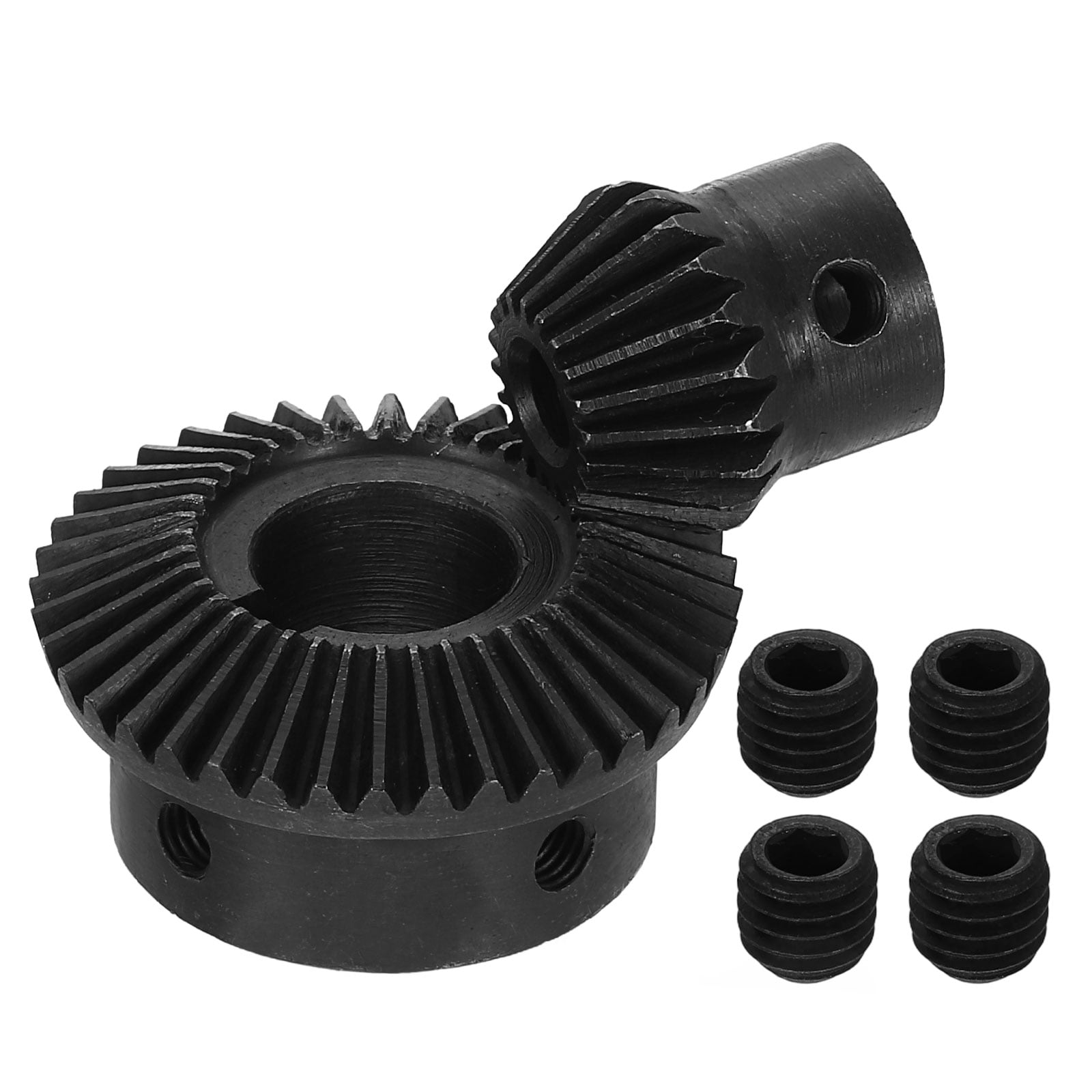 2 Pack Tapered Bevel Gears Set, 1 Mod 1:2 (20T/40T) Harden Steel ...