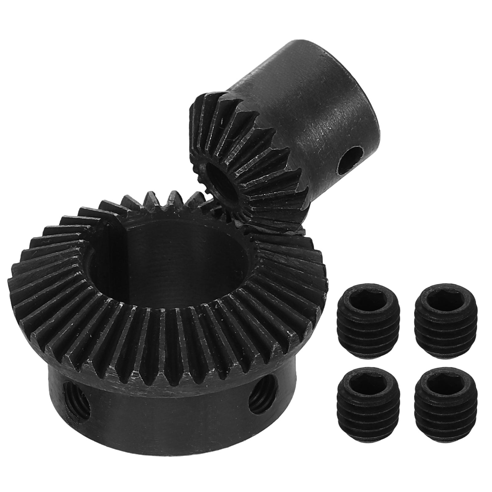 2 Pack Tapered Bevel Gears Set, 1 Mod 1:2 (20T/40T) Harden Steel ...