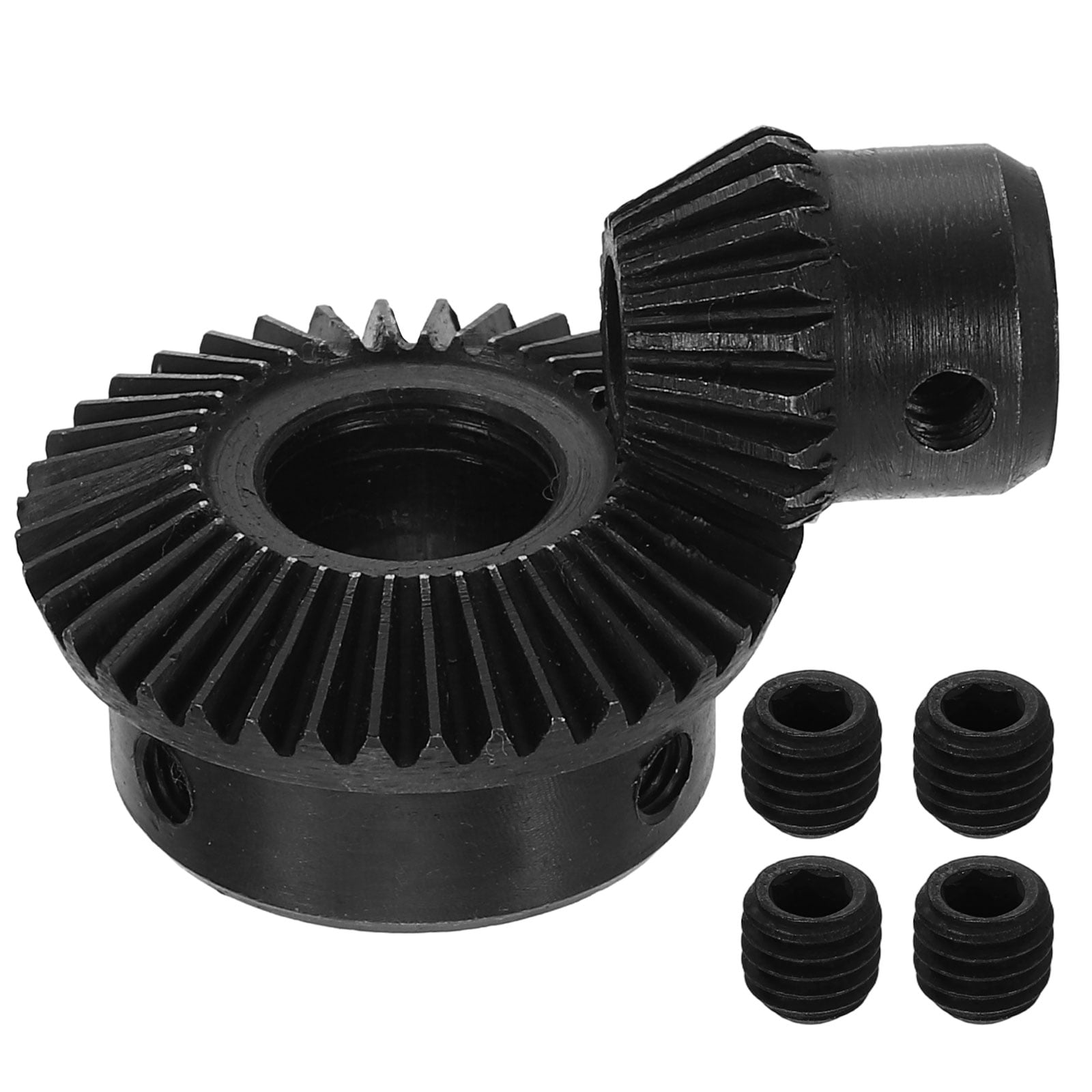 2 Pack Tapered Bevel Gears Set, 1 Mod 1:2 (20T/40T) Harden Steel ...