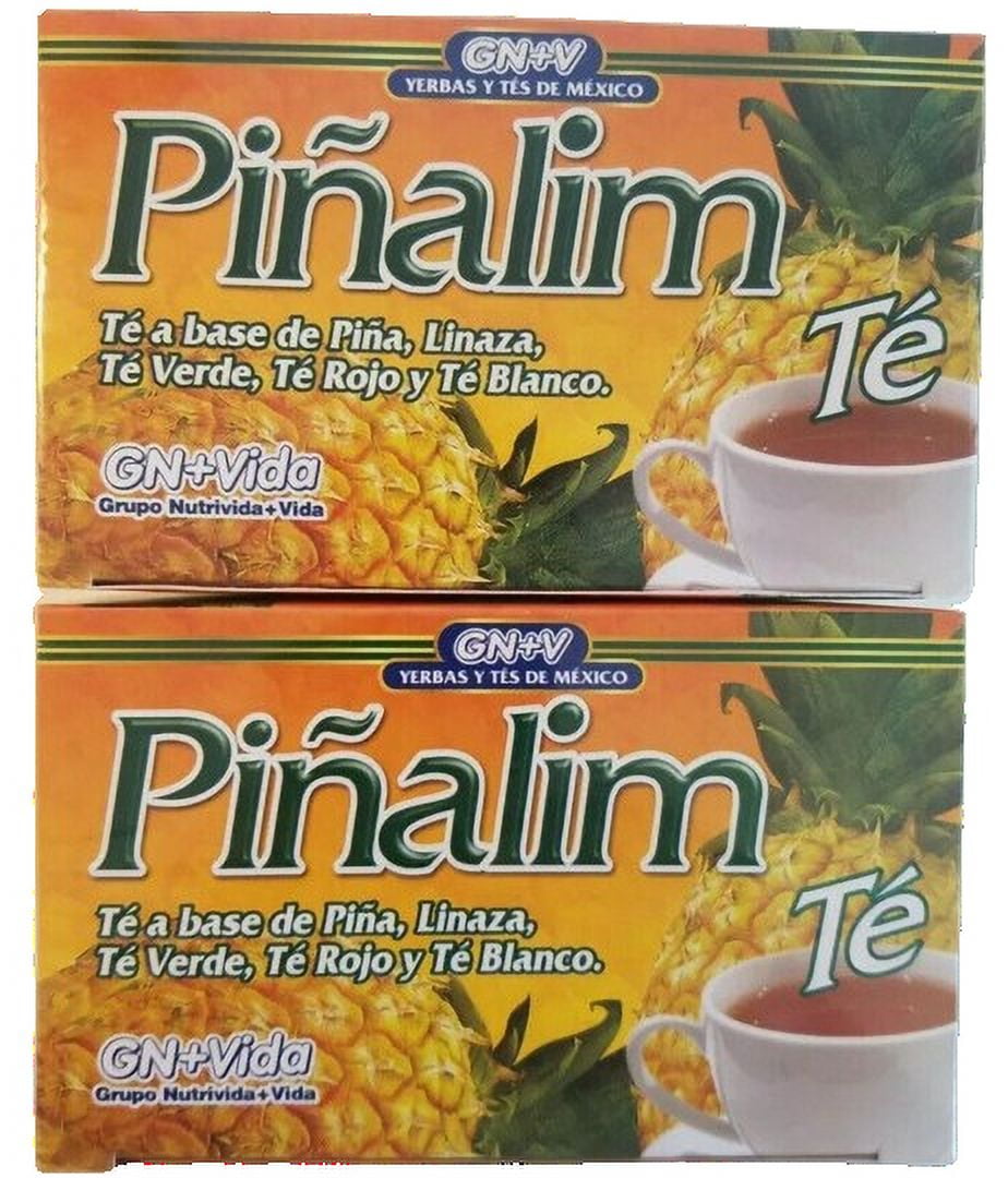 2 Pack Te Pinalim GN+Vida Tea Piñalim Pineapple Diet 60 Days - Walmart.com