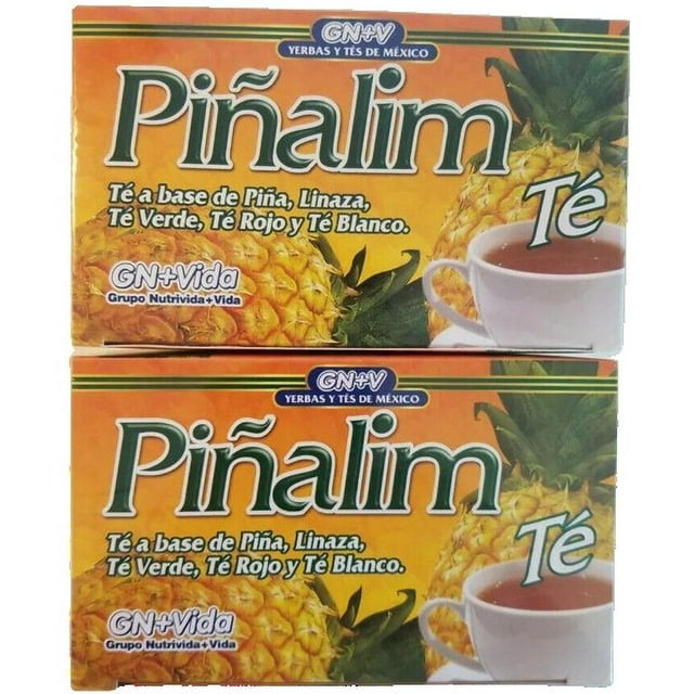 2 Pack Te Pinalim GN+Vida Tea Piñalim Pineapple Diet 60 Days - Walmart.com
