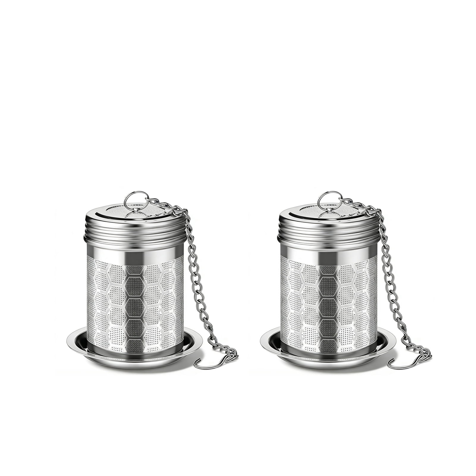 2 Pack Tea Infuser for Loose Tea, Stainless Steel Tea Strainer with ...