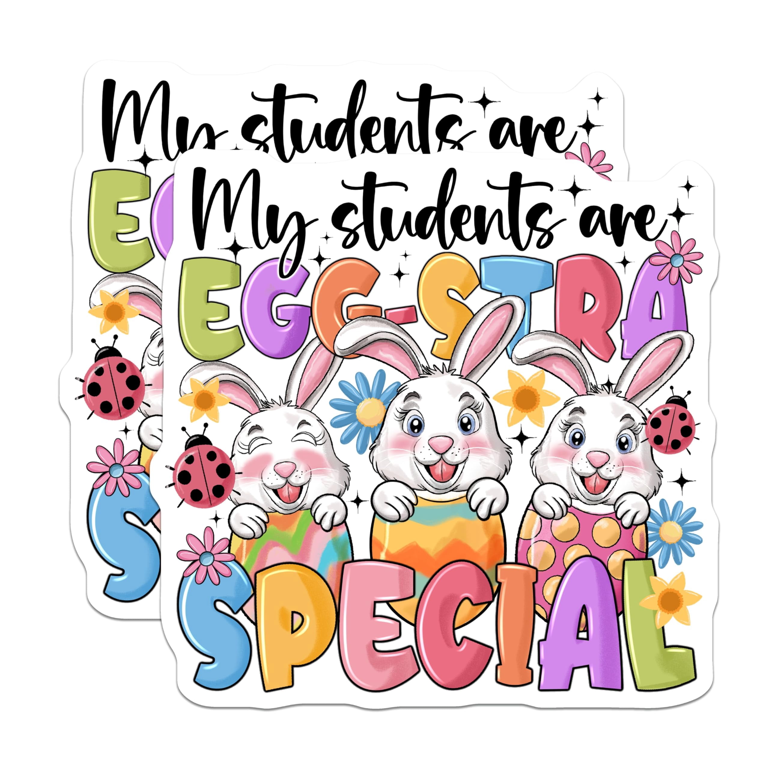 (2 Pack) Teacher Appreciation Magnets - My Students are Eggstra Special ...
