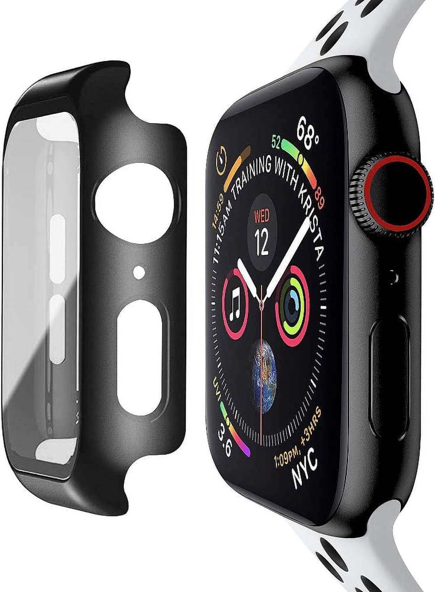 2 Pack Tempered Glass Screen Protector Compatible with Apple Watch 40mm ...
