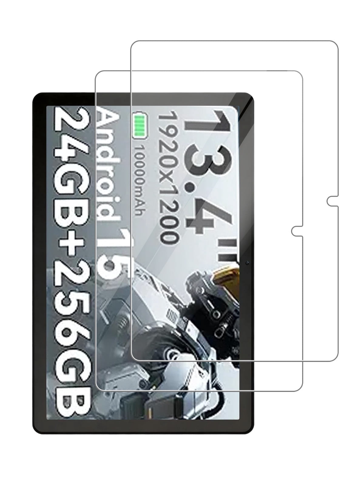 [2-Pack] Tempered Glass Screen Protector for FiryMid G99 13.4" Tablet ...