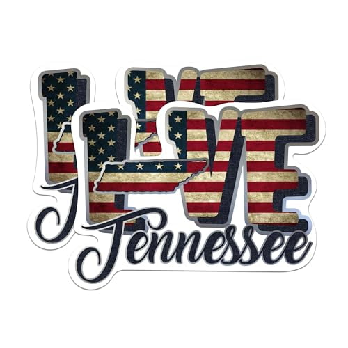 (2 Pack) Tennessee Love State Magnets - TN State USA Flag - Choose from ...