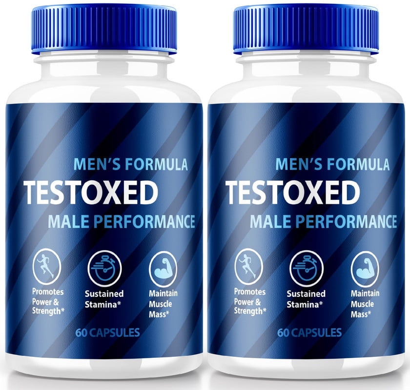 (2 Pack) Testoxed Supplement, Daily Nutrition Boost for Maximum ...