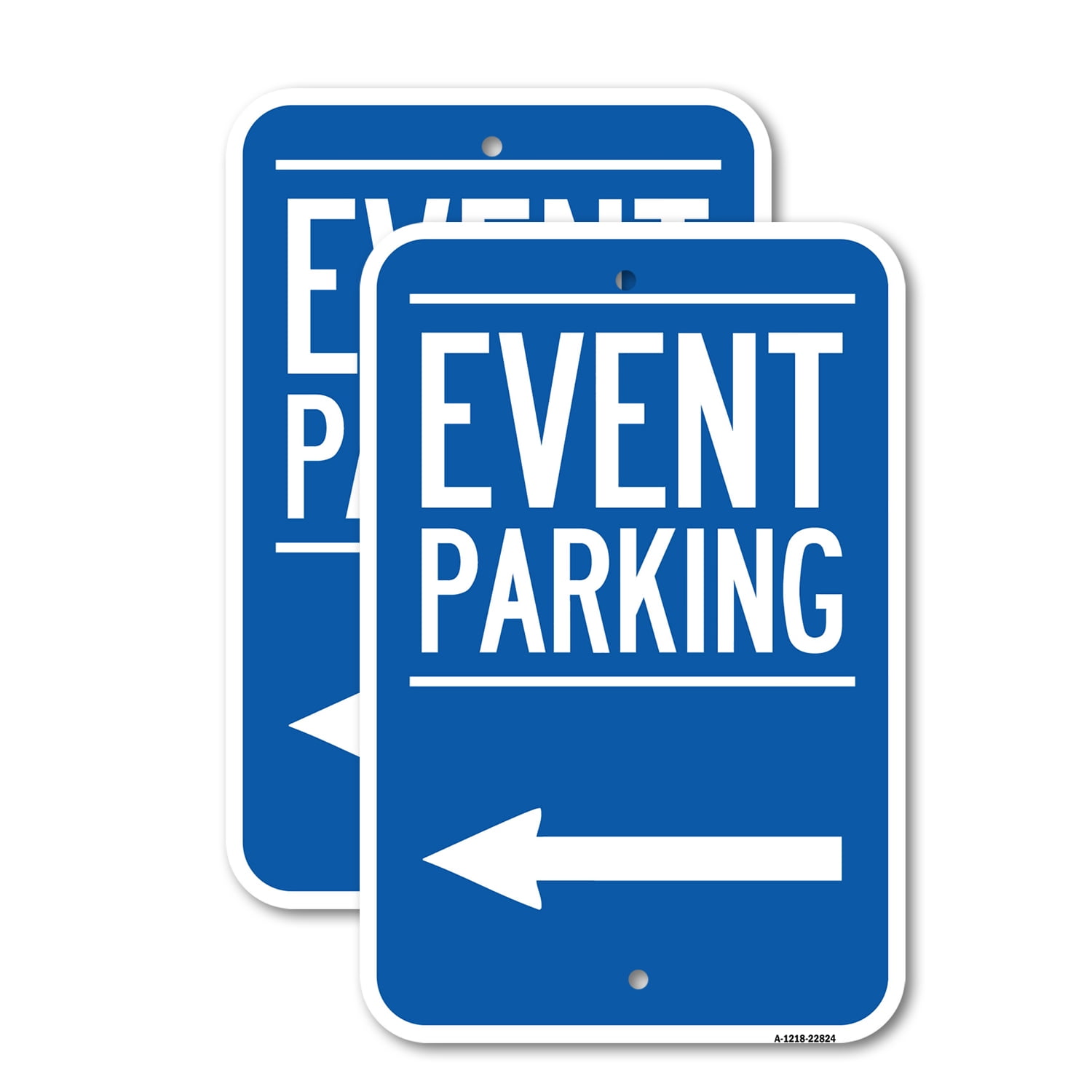 (2 Pack) Thanks for Coming Turn Right for Exit Event Parking with Left ...