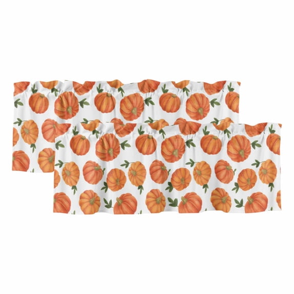 2 Pack Thanksgiving Valances for Windows Bedroom Living Room Window ...