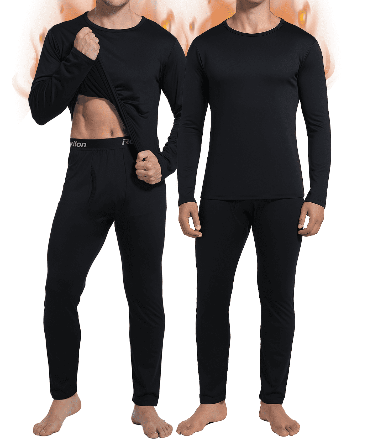 Raxilon, Men's Thermal Underwear Set, 2 Pack, fleece lined - Walmart.com
