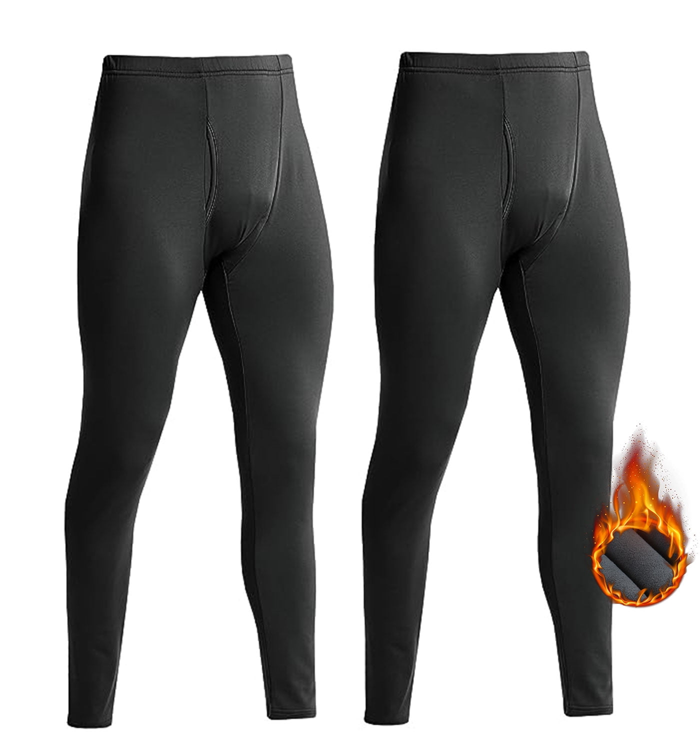 Customer reviews for 2 Pack Thermal Underwear for Men, Thermal Pants ...