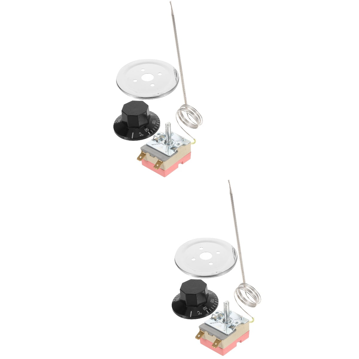 2 Pack Thermostat Deep Fryer Oven Knob Temperature Control for ...