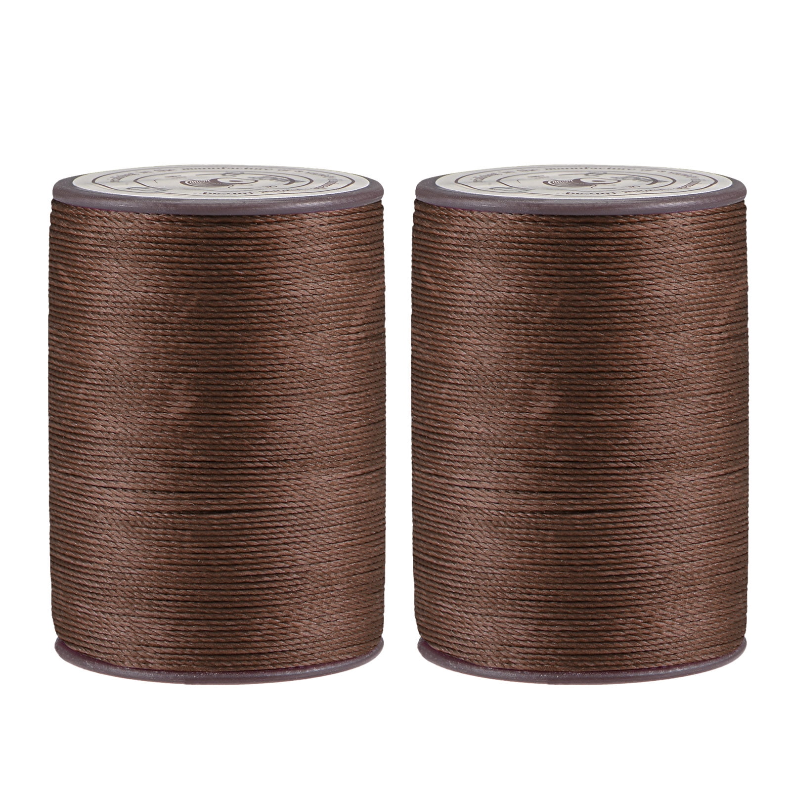 2 Pack Thin Waxed Thread 137 Yards 0.55mm Polyester String Cord for ...