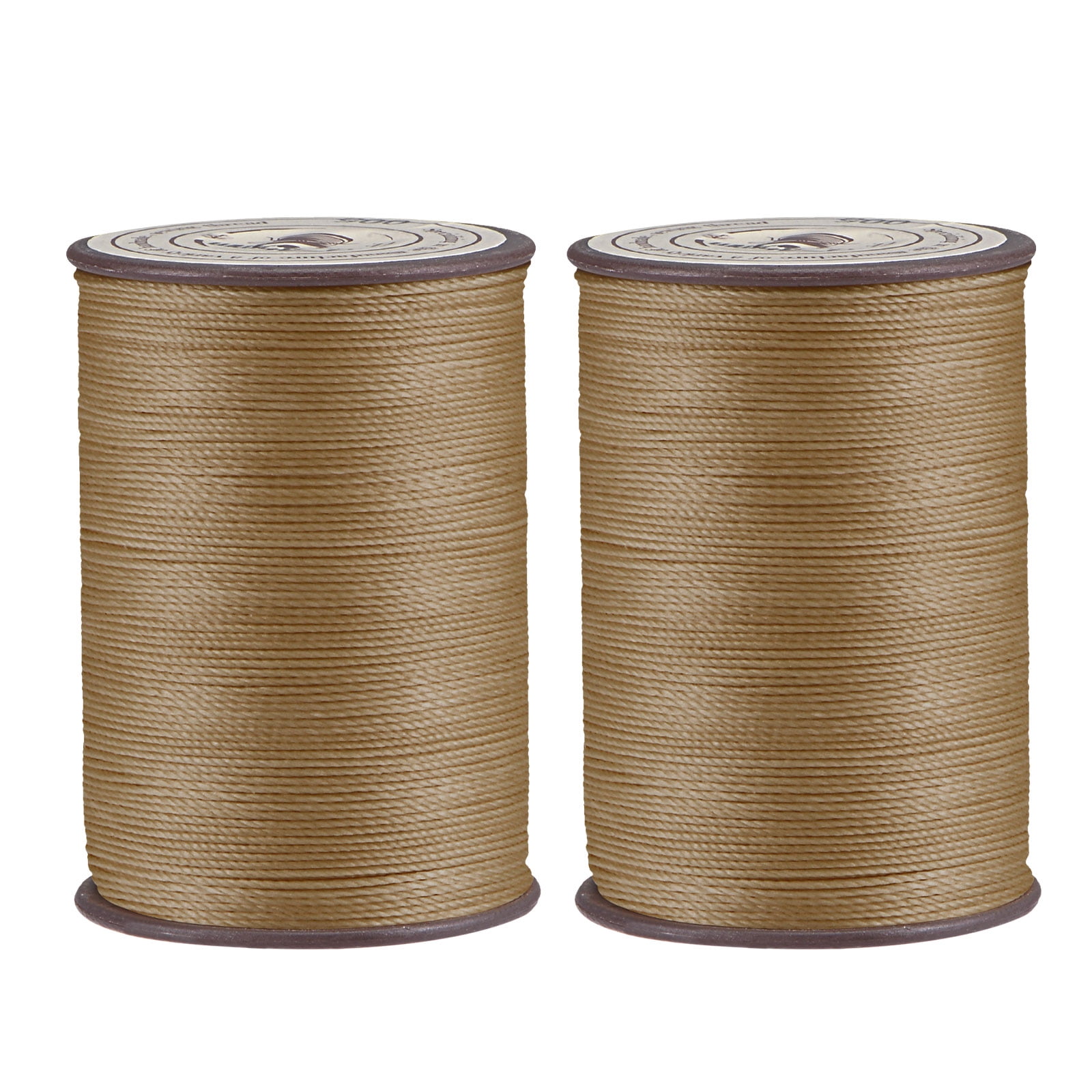 2 Pack Thin Waxed Thread 137 Yards 0.55mm Polyester String Cord for ...
