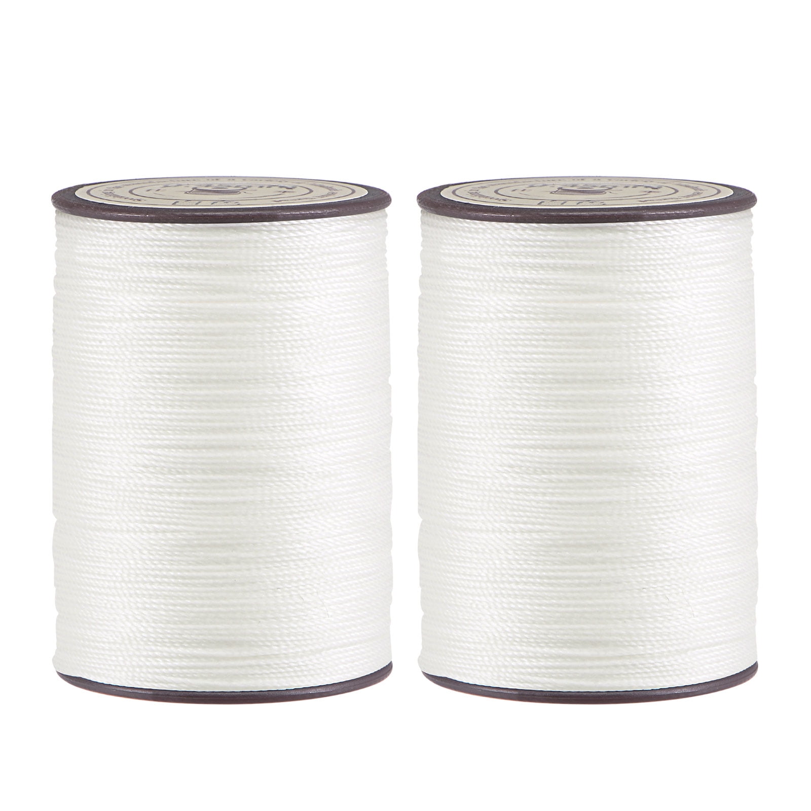 2 Pack Thin Waxed Thread 137 Yards 0.55mm Polyester String Cord for ...