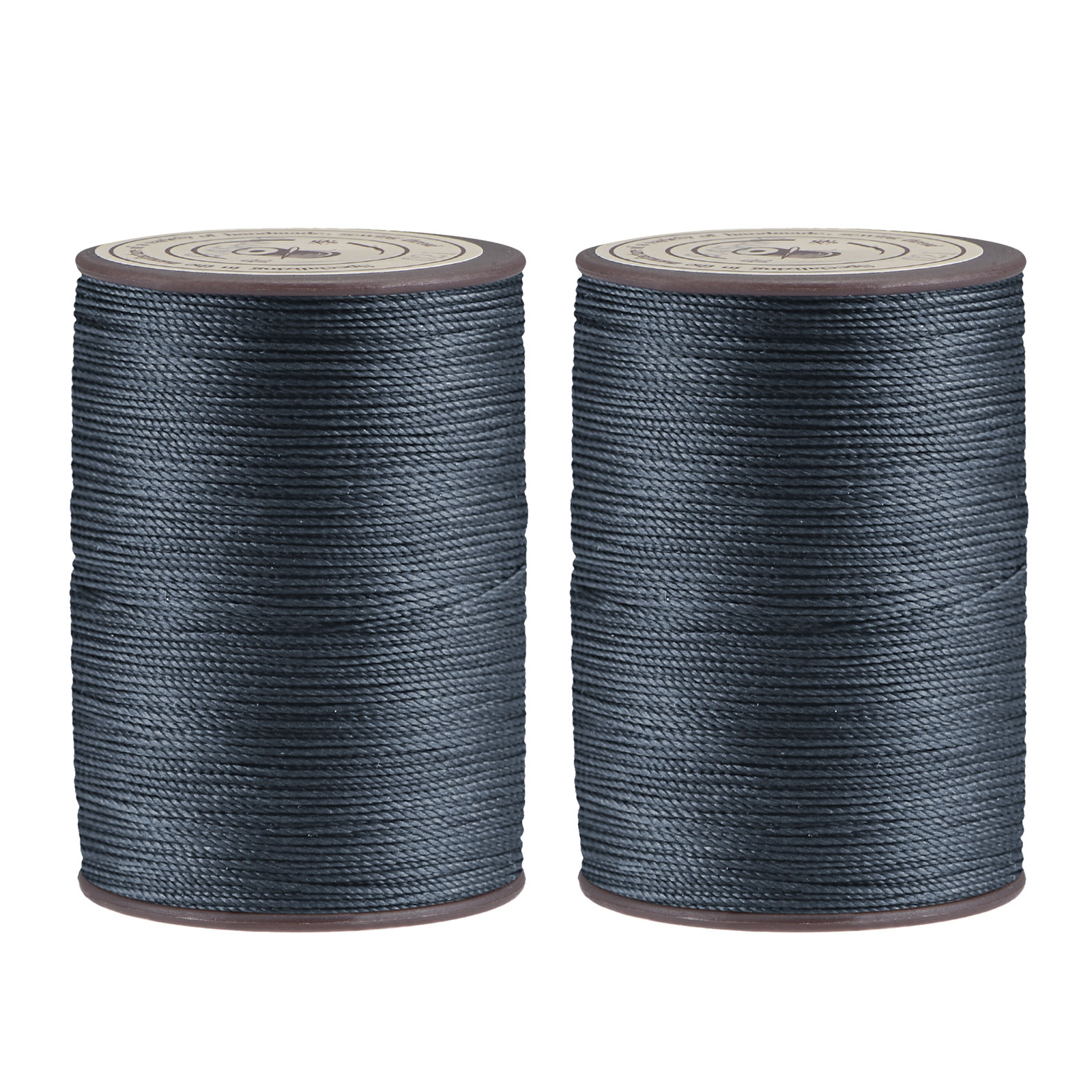 2 Pack Thin Waxed Thread 93 Yards 0.65mm Polyester String Cord for ...