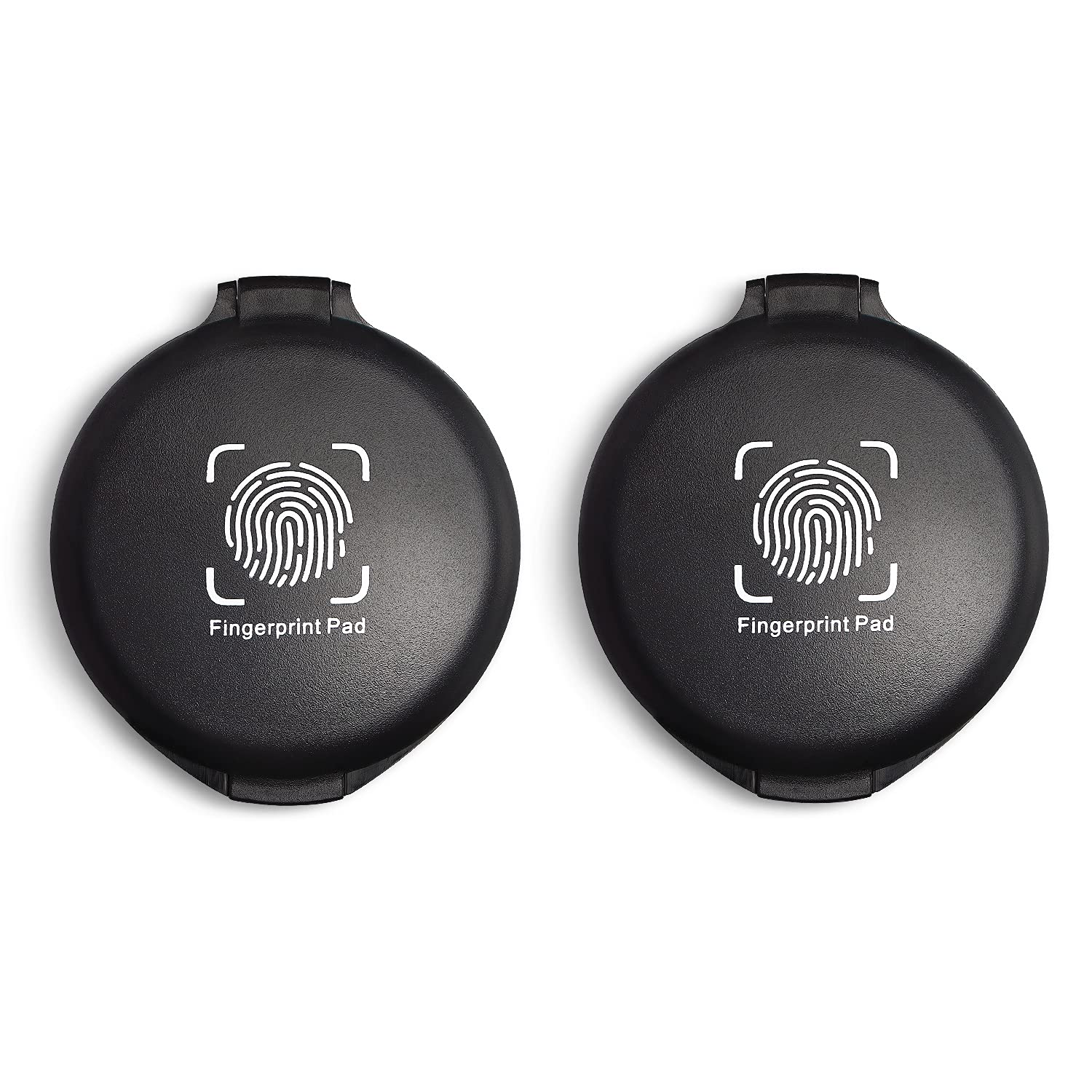 2 Pack Thumbprint Fingerprint Ink Pad for Notary Supplies ...