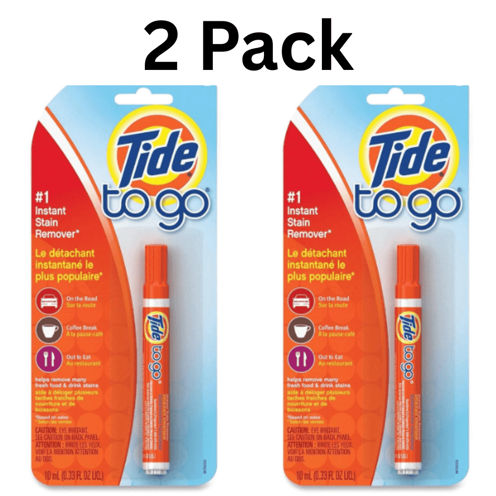 Tide To Go Instant Stain Remover Pen Portable Fabric Spot Cleaner for ...