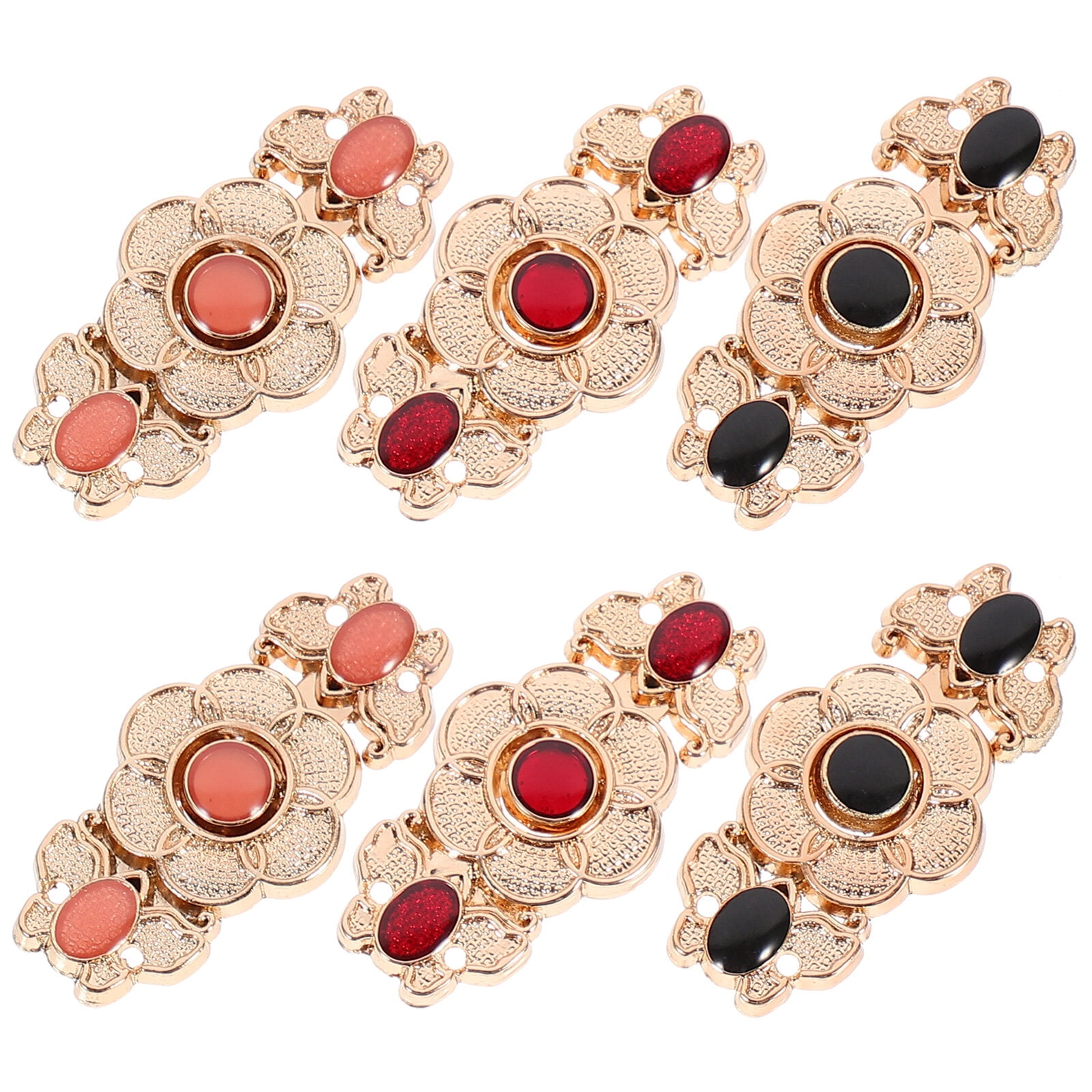 2 Pack Tightener Snap Button Cheongsam Buckle Cardigan Fastener ...