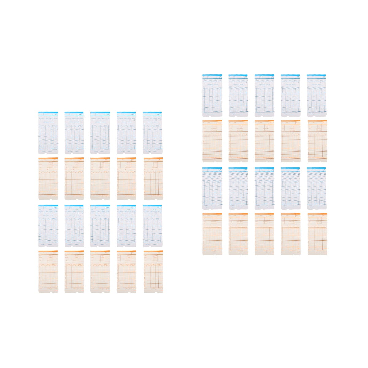 2 PCS Electronic Time Recorder Clock Attendance Office Work - Walmart.com