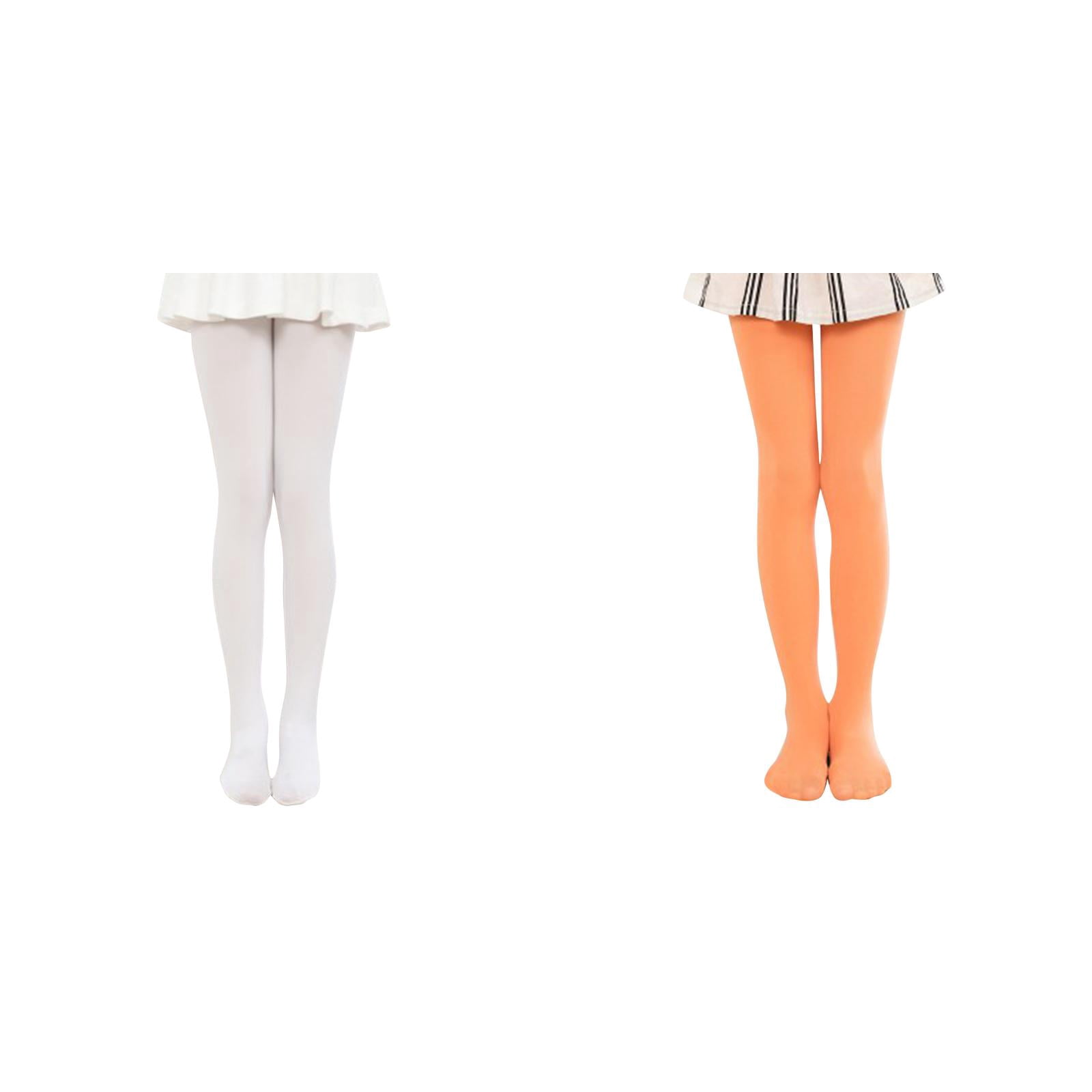 2-Pack,Toddler Kids Baby Leggings Pantihose Stretchy Basic Full Length ...
