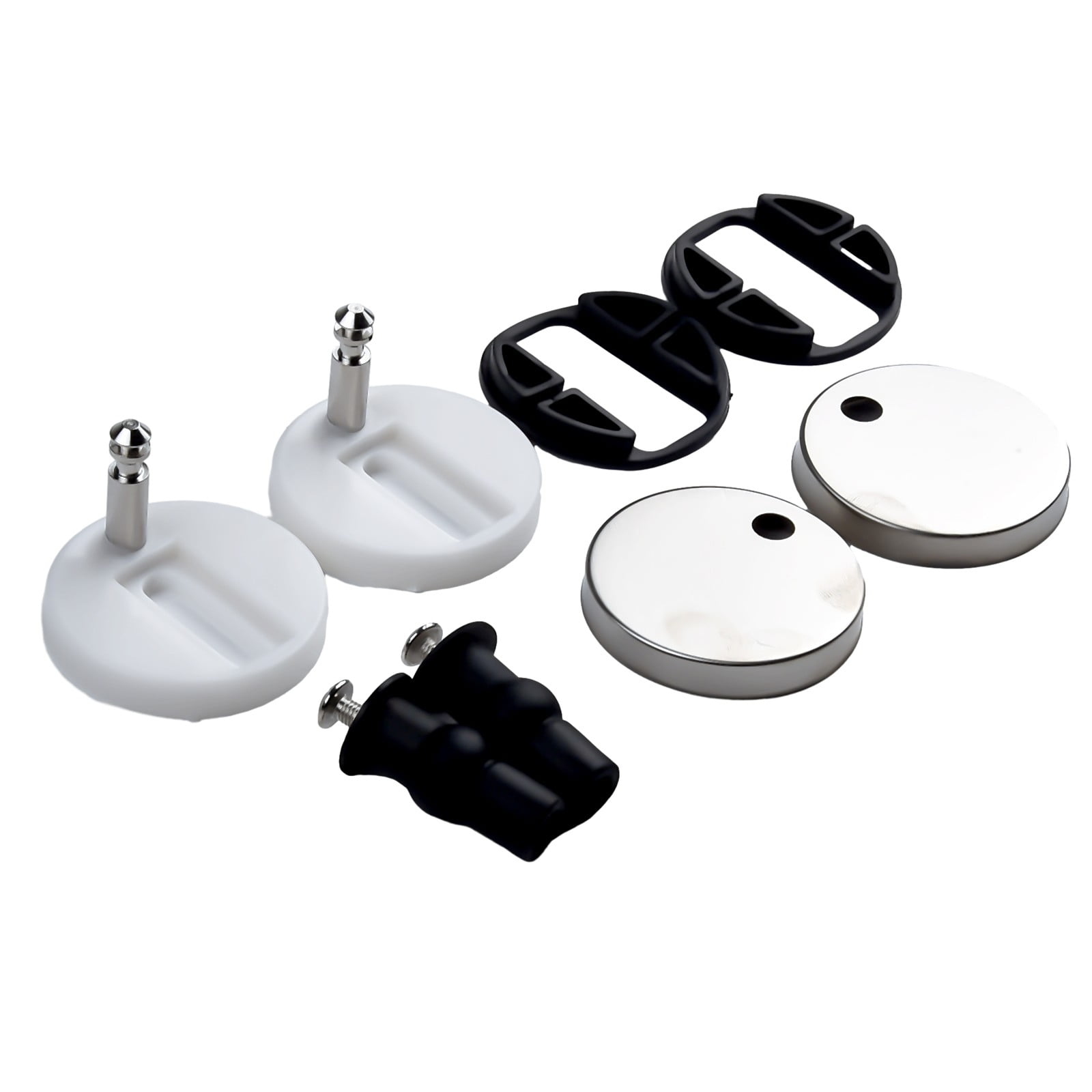 2 Pack Toilet Seat Hinge To Top Close Soft Release Quick Install Toilet ...